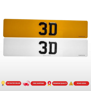3D & 4D Gel Number Plates | Wholesale Number Plate Supplies - LNP ...